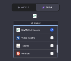 【KeyMate.AI Search】ChatGPT 人気プラグイン 使い方：AIがリアルタイム検索！最新情報の収集法 | ChatGPTの学校