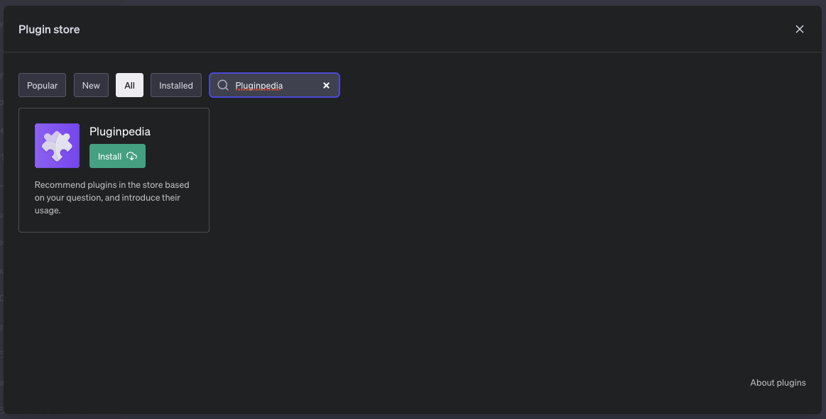 【Pluginpedia】ChatGPT プラグイン 使い方：最適なプラグインがすぐに見つかる！ | ChatGPTの学校