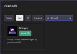 【Scraper】ChatGPT プラグイン 使い方：ウェブサイトから情報を抽出！スクレイピングツール | ChatGPTの学校