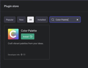 【Color Palette】ChatGPT プラグイン 使い方：配色のカラーパレットをテキストから簡単作成！ | ChatGPTの学校