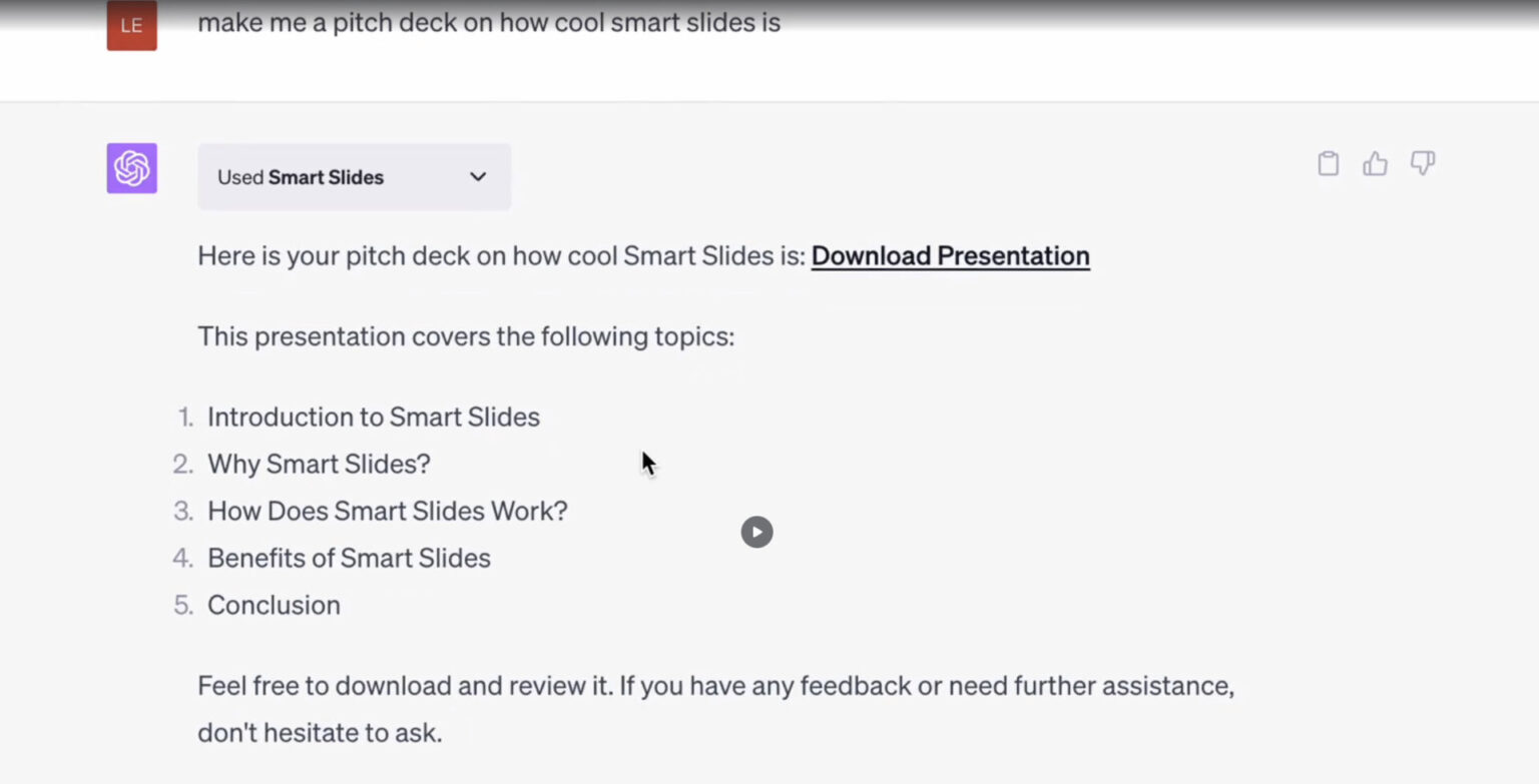 【Smart Slides】ChatGPT 人気プラグイン 使い方：パワーポイントのプレゼン資料を自動生成！ | ChatGPTの学校