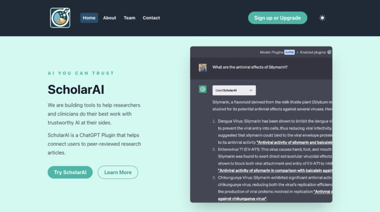 【ScholarAI】ChatGPT プラグイン 使い方：論文の検索や要約、質問への答えまで！ | ChatGPTの学校