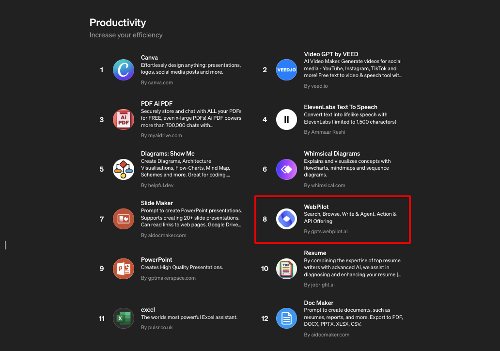 【WebPilot】ChatGPT GPTs 使い方：ウェブページの要約や長文コンテンツを自動生成！ | ChatGPTの学校
